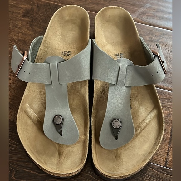 Birkenstock | Shoes | Birkenstock Mens Gizeh Mocha Birko Flor Sandal ...